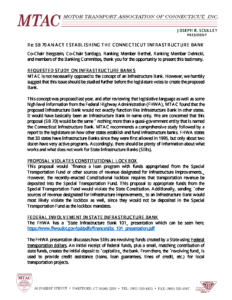 mtac-testimony-sb-70-20190214 - Motor Transport Association of Connecticut